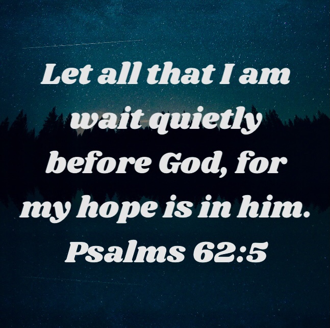 Wait Quietly – Vickie's Book Nook and Meditation Corner