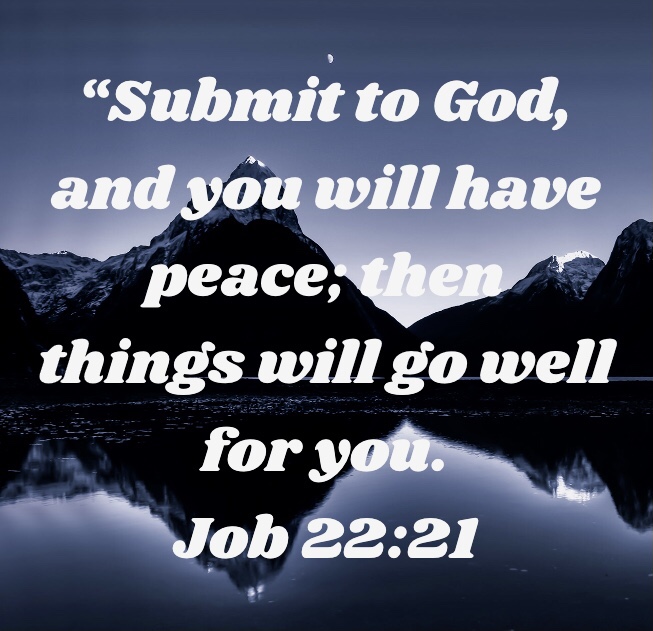 Submitting to God – Vickie's Book Nook and Meditation Corner