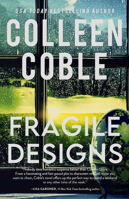 Review of FRAGILE DESIGNS by Colleen Coble – Vickie's Book Nook and ...